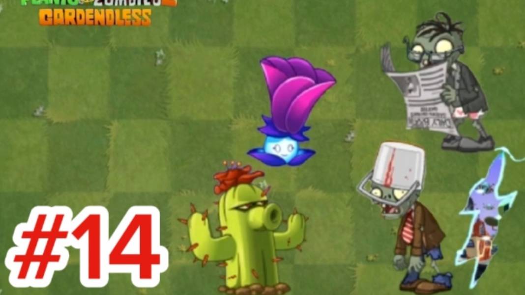 Самый лучший ванильный Современный день! Plants vs zombies 2 Gardendless #14