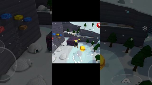 Super Bear Adventure 🐻 Миссия Тристопио 👷 Паркур в снежной долине 🏞️