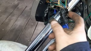 Мотоцикл Stels flex 250  пока стоит в гараже садится аккумулятор