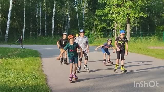 11.06.2025 Лес, Биатлон, тренировка, ролики
