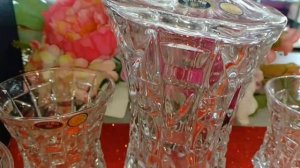 Набор для виски 7 предметов (графин 700 мл + 6 стаканов) Crystal Bohemia "PATRIOT" / 104436