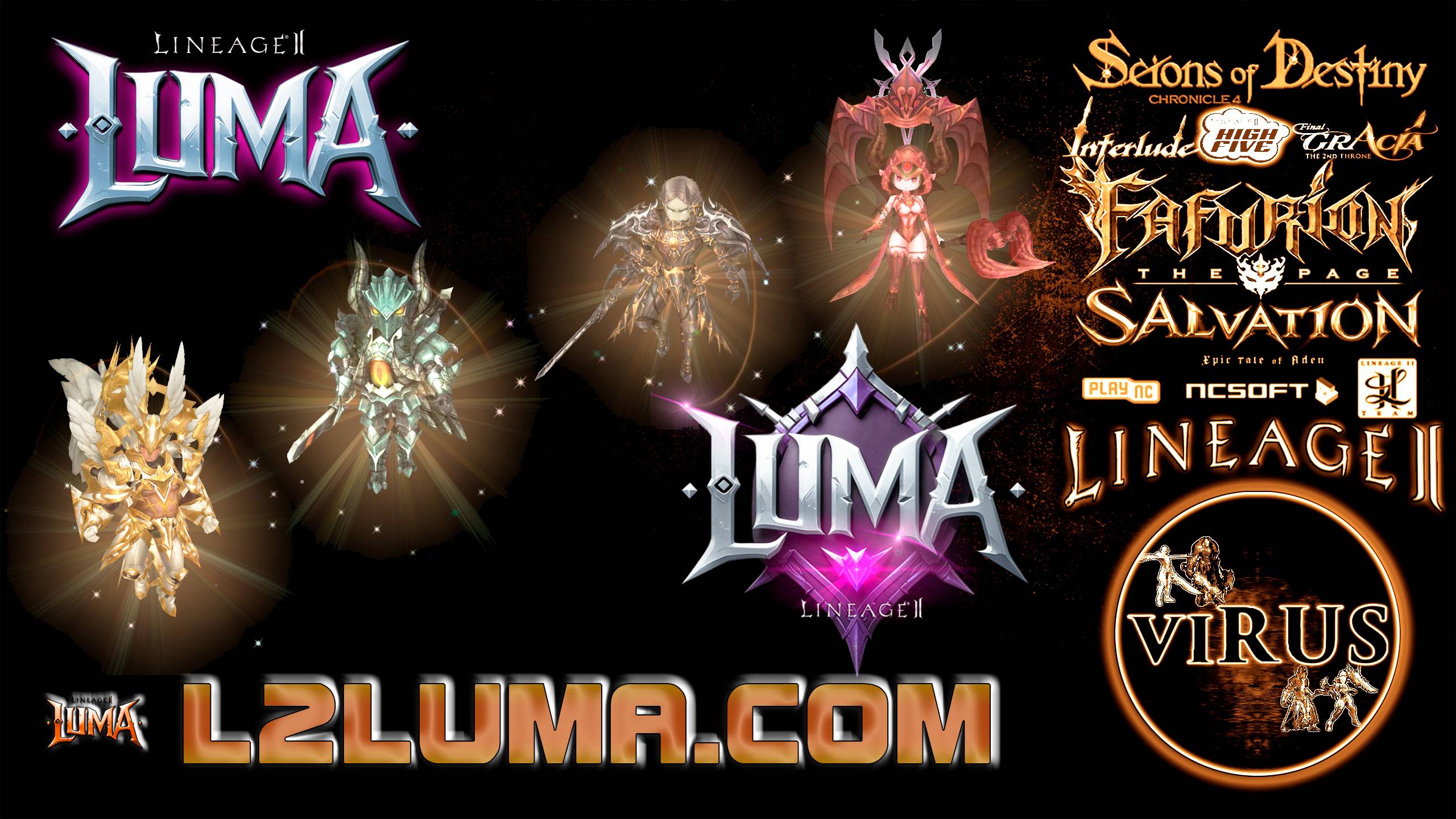 New Improved Agathions for www.L2luma.Com server. LINEAGE II-Interlude ◄√i®uS►