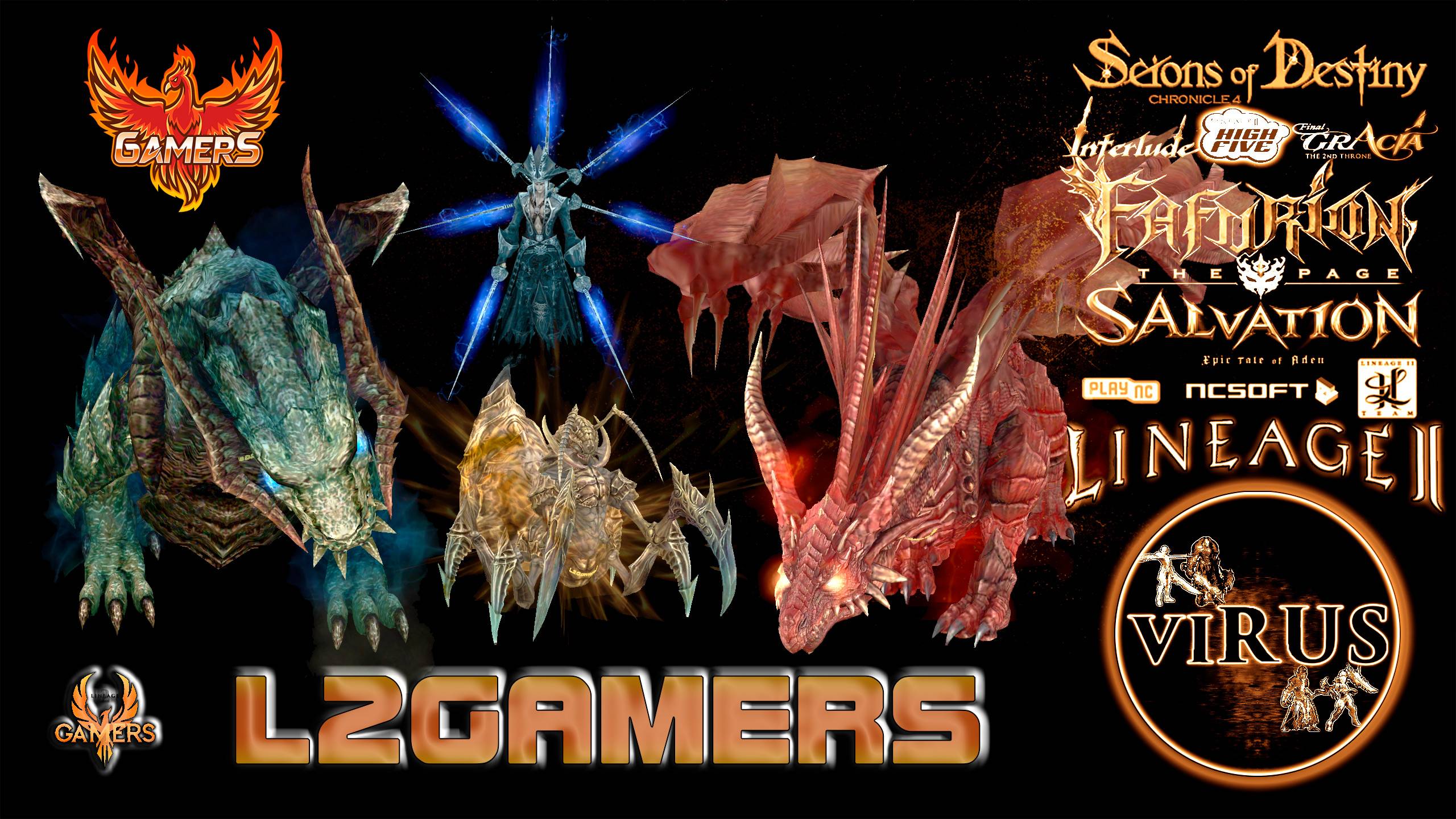 New Epic Bosses for www.L2Gamers.Cl server. LINEAGE II-Interlude ◄√i®uS►
