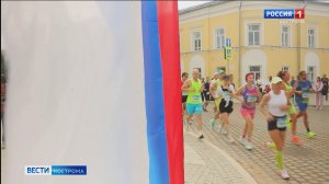 Бегуны «поздоровались» с Костромой на массовом полумарафоне