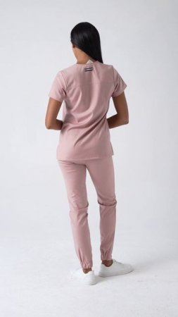 Женский медицинский костюм КМ4192503, персиковый