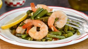 🍤 Креветки со стручковой фасолью - как приготовить вкусно?