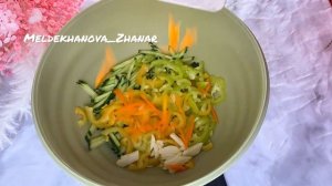 Салат ФУНЧОЗА супер рецепт/ Корейский салат фунчоза/ Ф