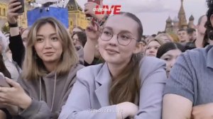 Самый масштабный патриотический концерт на Красной площади