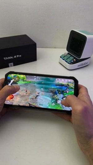 СМАРТФОН С ПРОЕКТОРОМ 🔥 НОВИНКА Unihertz 8849 TANK 4 Pro - 18Гб/1Тб, AMOLED, 3К, 120 Гц, 8300, IP68