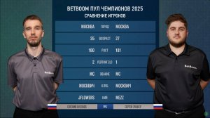 1/2 "BetBoom Пул Чемпионов" Е. Буслаев (E. Buslaev) (RUS) - С. Луцкер (S. Lutsker) (RUS) 13.06.2025