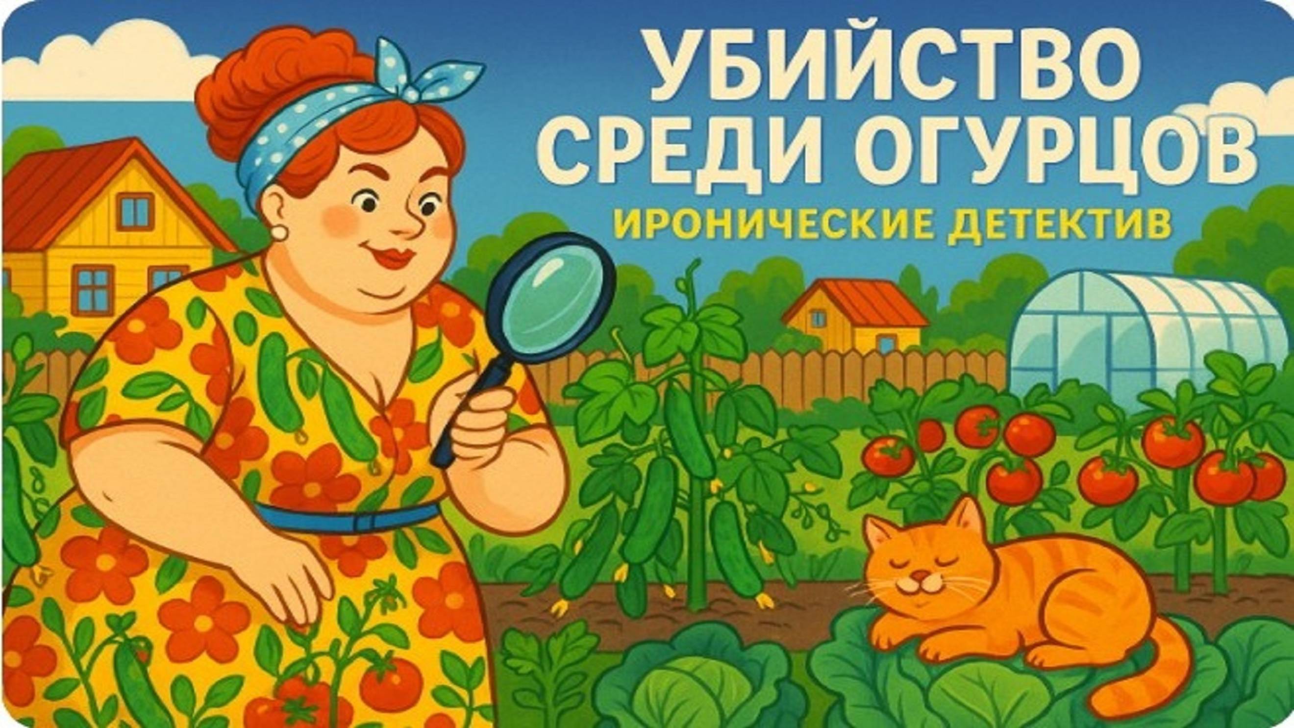 Русский Иронический Детектив: Убийство среди огурцов