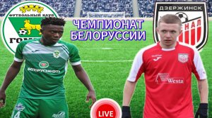 ФУТБОЛ ЧЕМПИОНАТ БЕЛОРУССИИ.  ГОМЕЛЬ - АРСЕНАЛ ДЗЕРЖИНСК.  ПРЯМАЯ ТРАНСЛЯЦИЯ