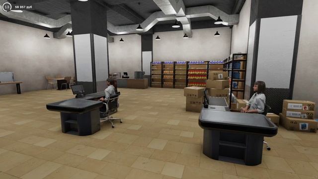 Cafemart simulator. Открыл ещё один уровень товара.mp4