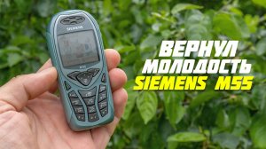 Обновил внешность легендарного Siemens M55. Замена корпуса на донорский