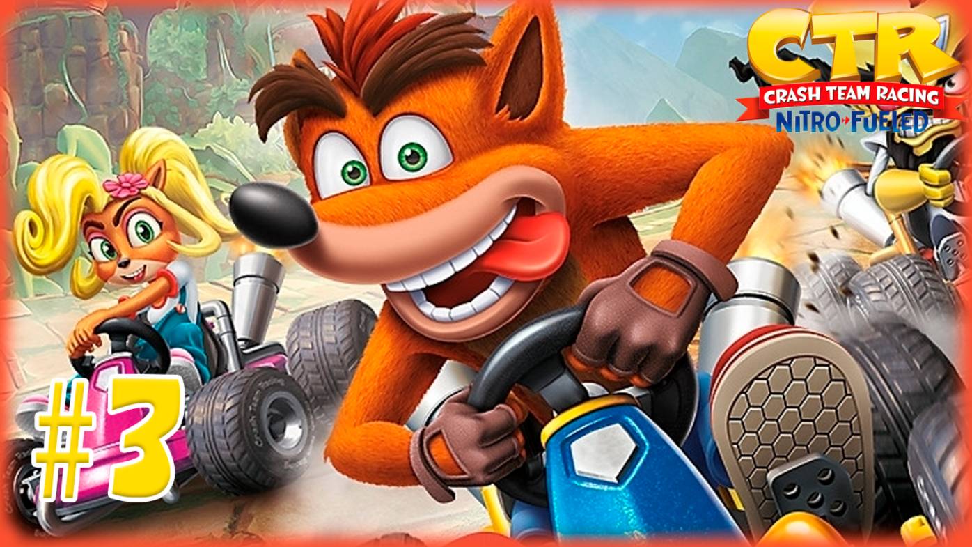 Crash Team Racing Nitro Fueled. Таинственные пещеры [3]