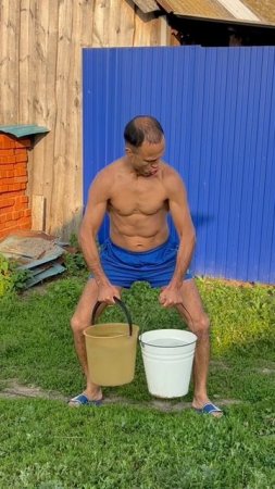 Тренер и ВЁДРА!😂