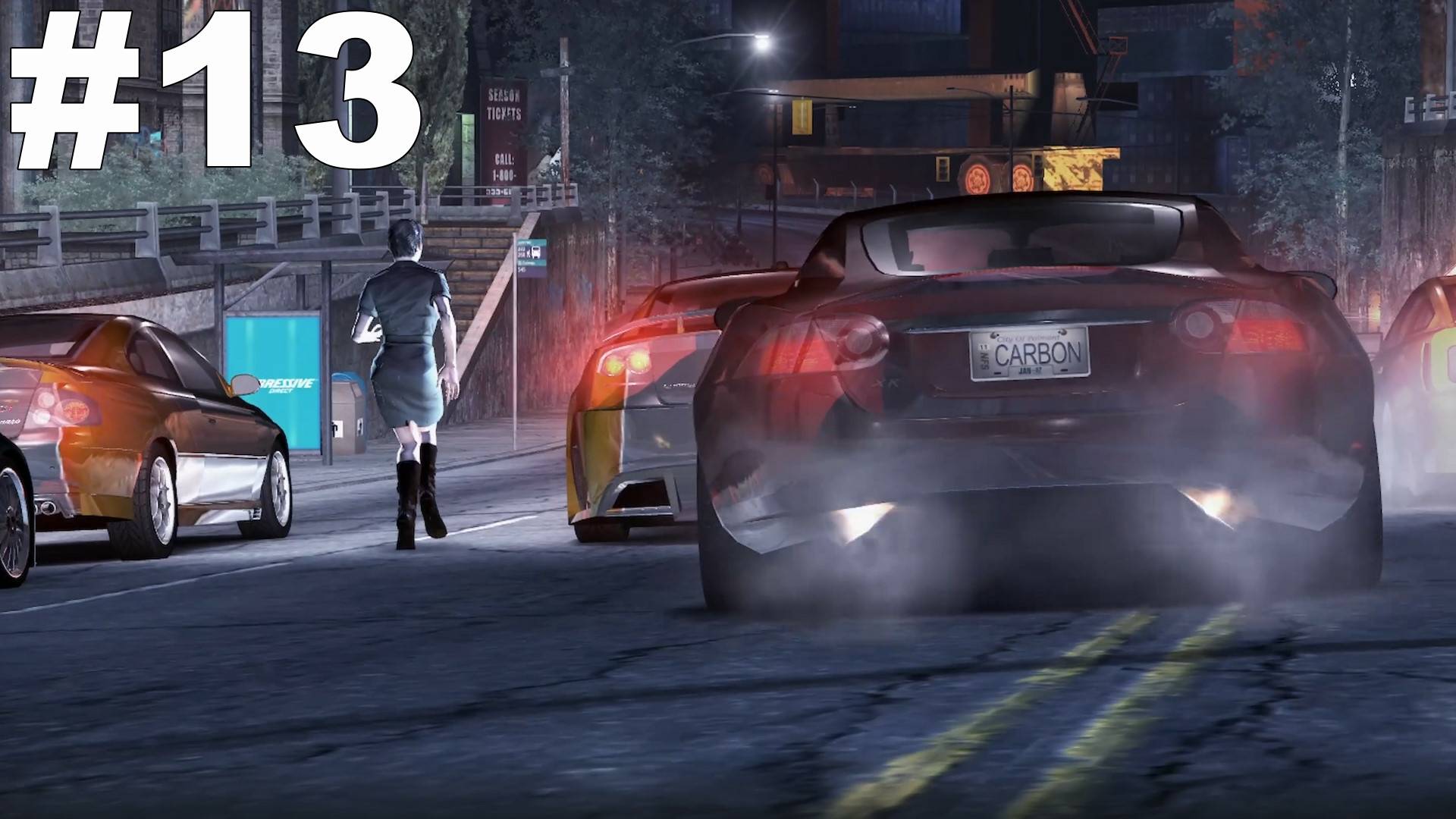 ▶Need for Speed: Carbon. Карьера. Территория Банды 21-й улицы. #13