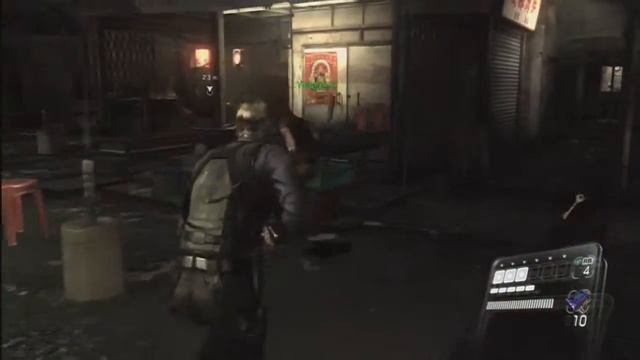 Resident Evil 6 ꞉ Co-op Playthrough - LEON Chapter 4 [Pt. 2/3]