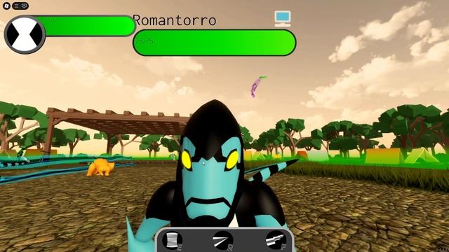 Бен 10 Роблокс 1 сезон 3 серия Мультфильм 2025