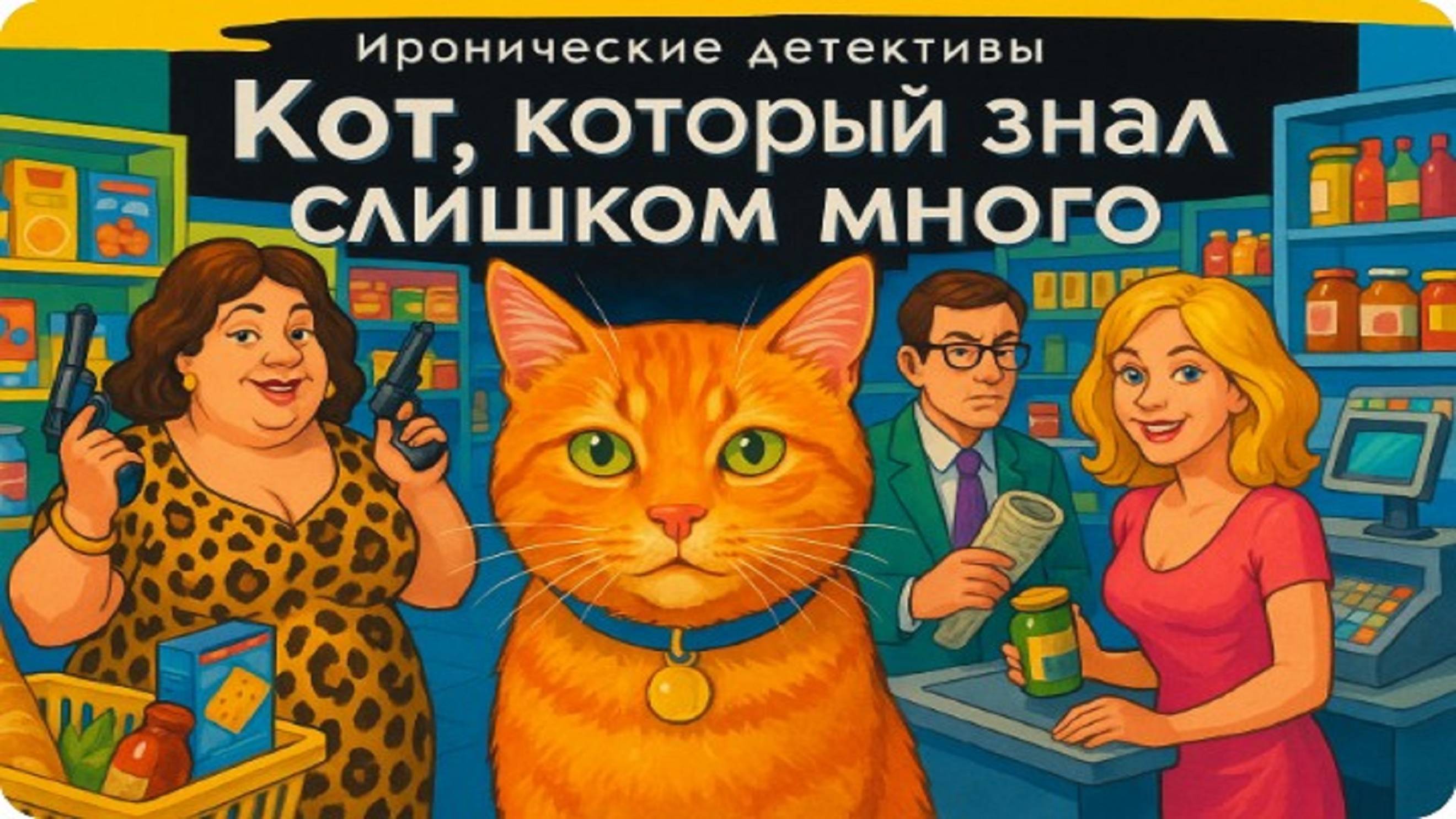 Русский Иронический Детектив: Кот который знал слишком много...
