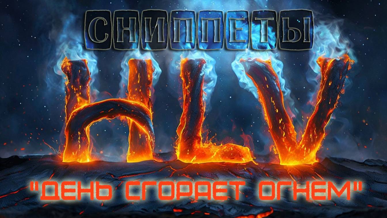 Сниппет на трек "День сгорает огнем" группы Hasta La Vista