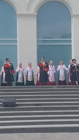 "Казаки России" (отрывок): народный казачий хор ЦК "Родина" (г. Анапа, 12.06.2025)