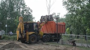 В парке «Фабричный пруд» Реутова началась реконструкция детской площадки 11.06.2025