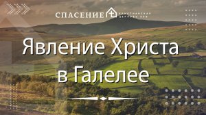 "Явление Христа в Галилее" Нодари Мангасаров 15.06.2025