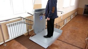 Наклонный подъемник для инвалидов