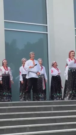 "Ой, хотя бы Господи" (отрывок): народный казачий хор ЦК "Родина" (г. Анапа, 12.06.2025)