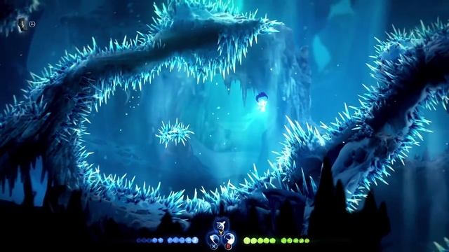 Ori and the Will of the Wisps |PC| No Damage - Immortal (Hard) 100% Walkthrough 12 (Icy Escape)