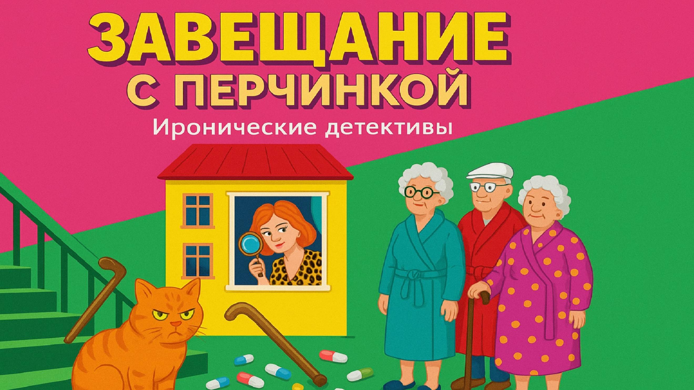 Русский Иронический Детектив: Завещание с перчинкой