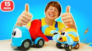 Капу и Вспыш сломались! Играем и чиним машинки