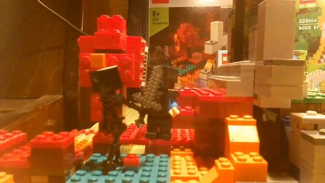 ЛЕГОКРАФТ 4: "битва с монстрами"