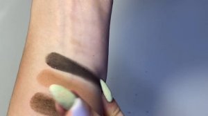 Универсальная палетка нюдовых теней Глэм от Наташи Дэноны Swatches&Viewers MakeUp