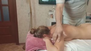 Массаж и мануальная коррекция всего тела для девушки Жени. АСМР _ ASMR Massage a