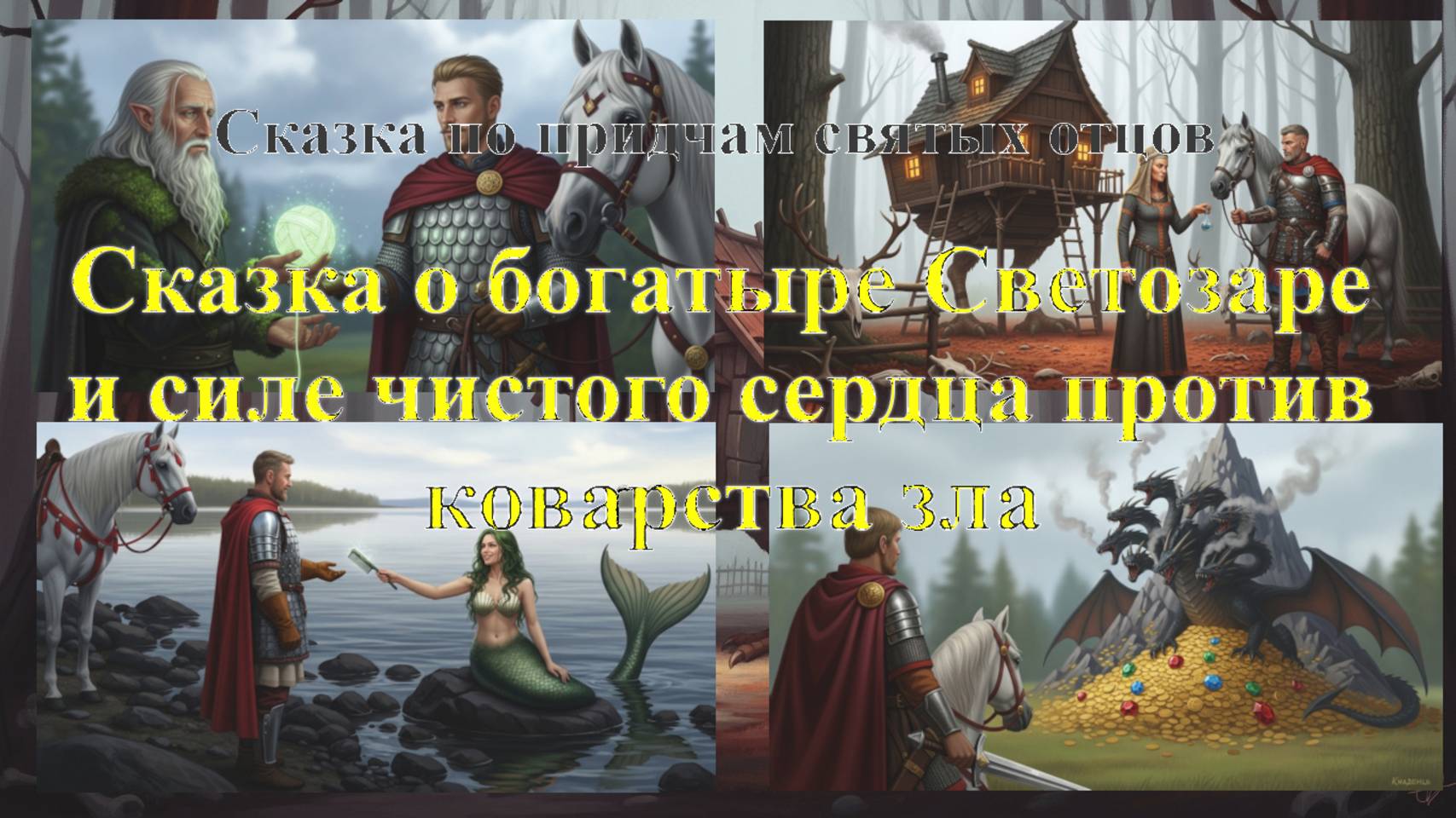 Сказка о богатыре Светозаре и силе чистого сердца против коварства зла