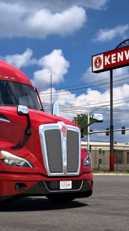 Обновление Kenworth T680 в патче 1.55 #shorts