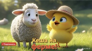 Приключения Кеши: Сказочный день на ферме 🐓🐑🌻