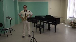 Саксофон. Мастер-класс проводит Друтин Леонид — доцент кафедры деревянных духовых инструментов
