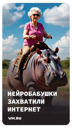 Нейробабушки захватили интернет // Вечерняя Москва