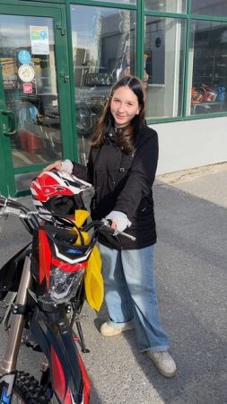 Отзыв о покупке питбайка JHLMOTO JHL LK125 17/14 (ZS154FMI-2)! Мотосалон X-MOTORS г. Нижневартовск