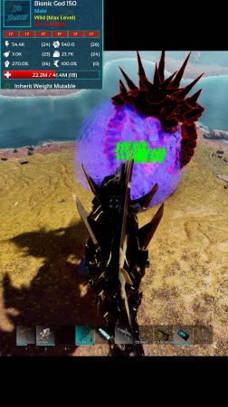 ARK ASA Финальный Бионик Босс Primal Nemesis Глобал мод #arksurvivalascended #primalnemesis