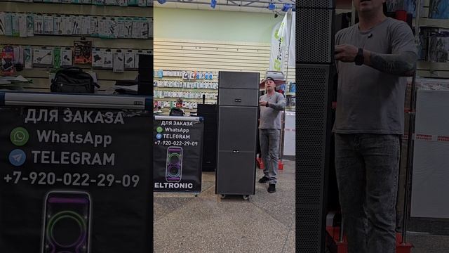 в Москву для Артема едет супер колонка Eltronic 30-64