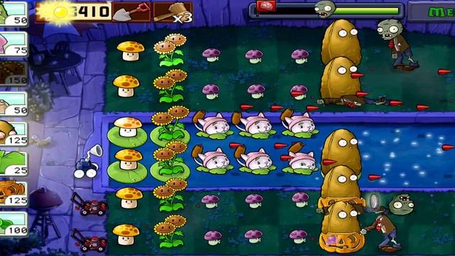 Выживание ночь в бассейне