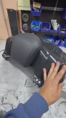 Обзор заднего грузового мотокофра Moto Griff