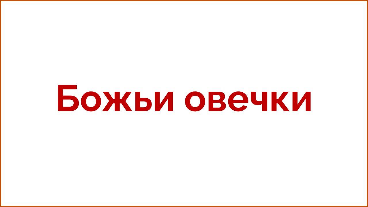 "Божьи овечки" - Парфенов Сергей