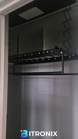 smart сушилка для белья функцией обогрева BITRONIX X3 Multifunction в черном цвете -видео отзыв №16