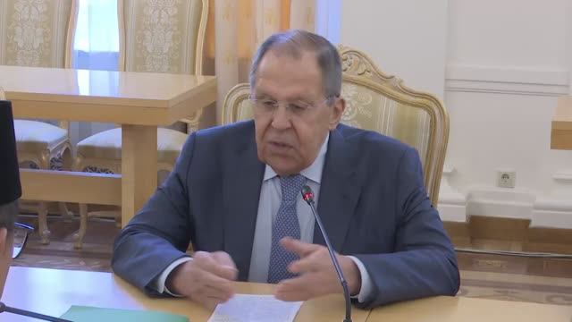 С.Лавров и Сугионо, Москва, 17 июня 2025 года
