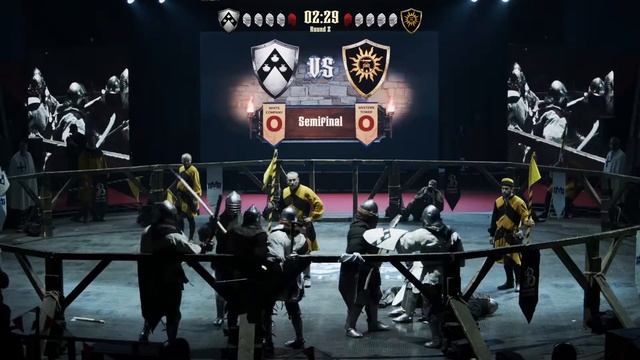 Buhurt Prime 2020: White Company vs Western Tower, Semifinal